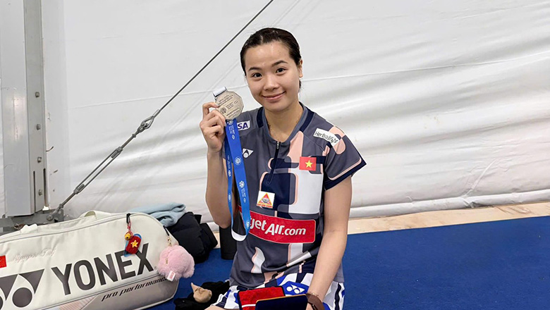 Thùy Linh thắng hạt giống số 7, vào tứ kết giải cầu lông Indonesia ...